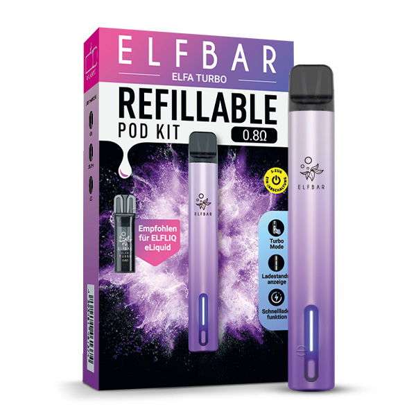Elf Bar ELFA Turbo Refillable Pod Kit