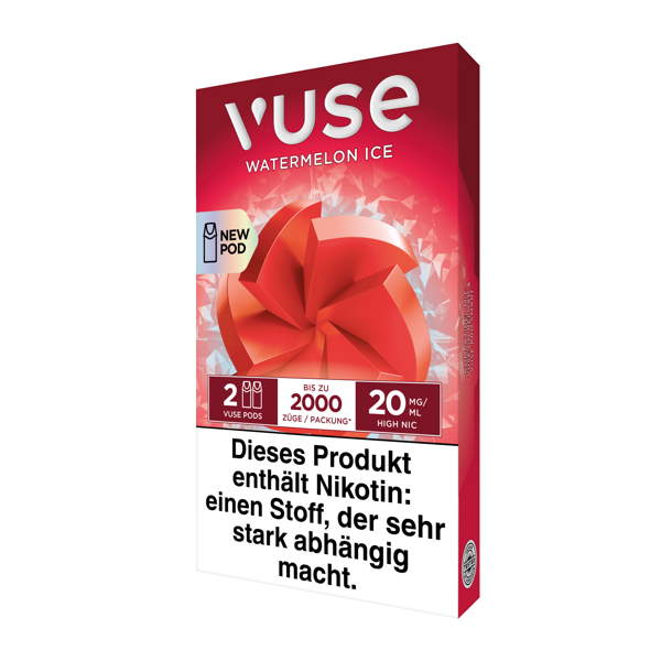 Watermelon Ice Pods für Vuse PRO Prefilled Podsystem