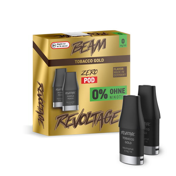 Tobacco Gold Prefilled Pod Revoltage Beam