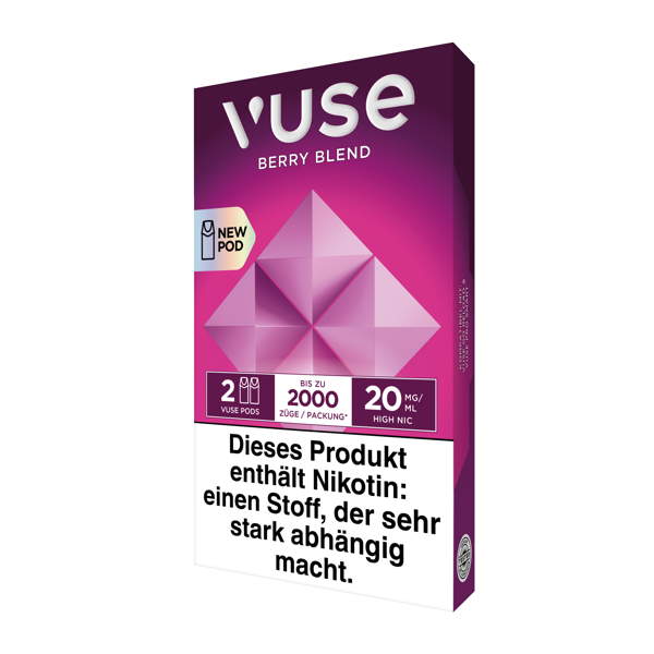 Berry Blend Pods für Vuse PRO Prefilled Podsystem