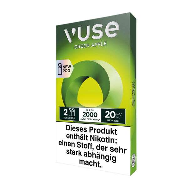 Green Apple Vuse Prefilled Pods