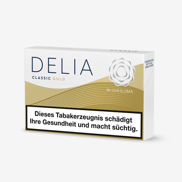 DELIA Tabaksticks Classic Gold IQOS ILUMA jetzt Kaufen